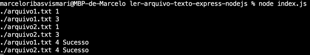 Como ler arquivos txt em Node.js - Express