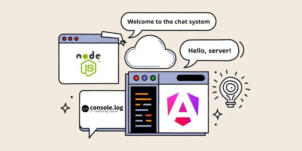 console.log | Angular, frontend, Express, NodeJS, RxJS e muitos mais