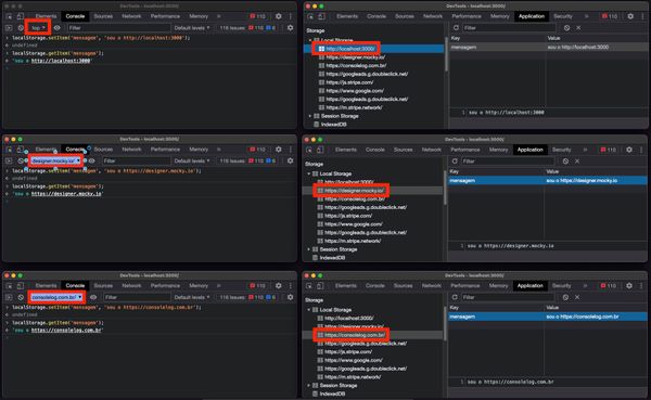 Como utilizar e quais as diferenças entre sessionStorage e localStorage