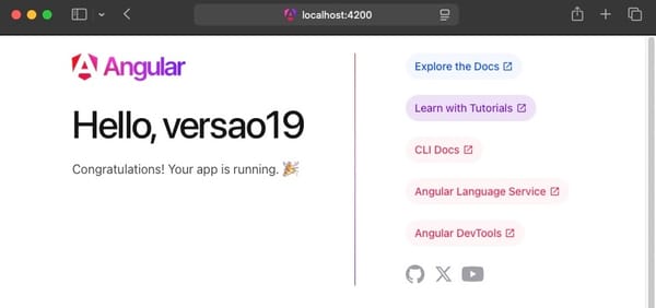 Novidades do Angular 19