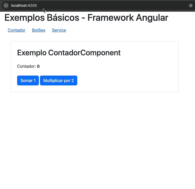 Aprenda o básico do Angular em alguns minutos